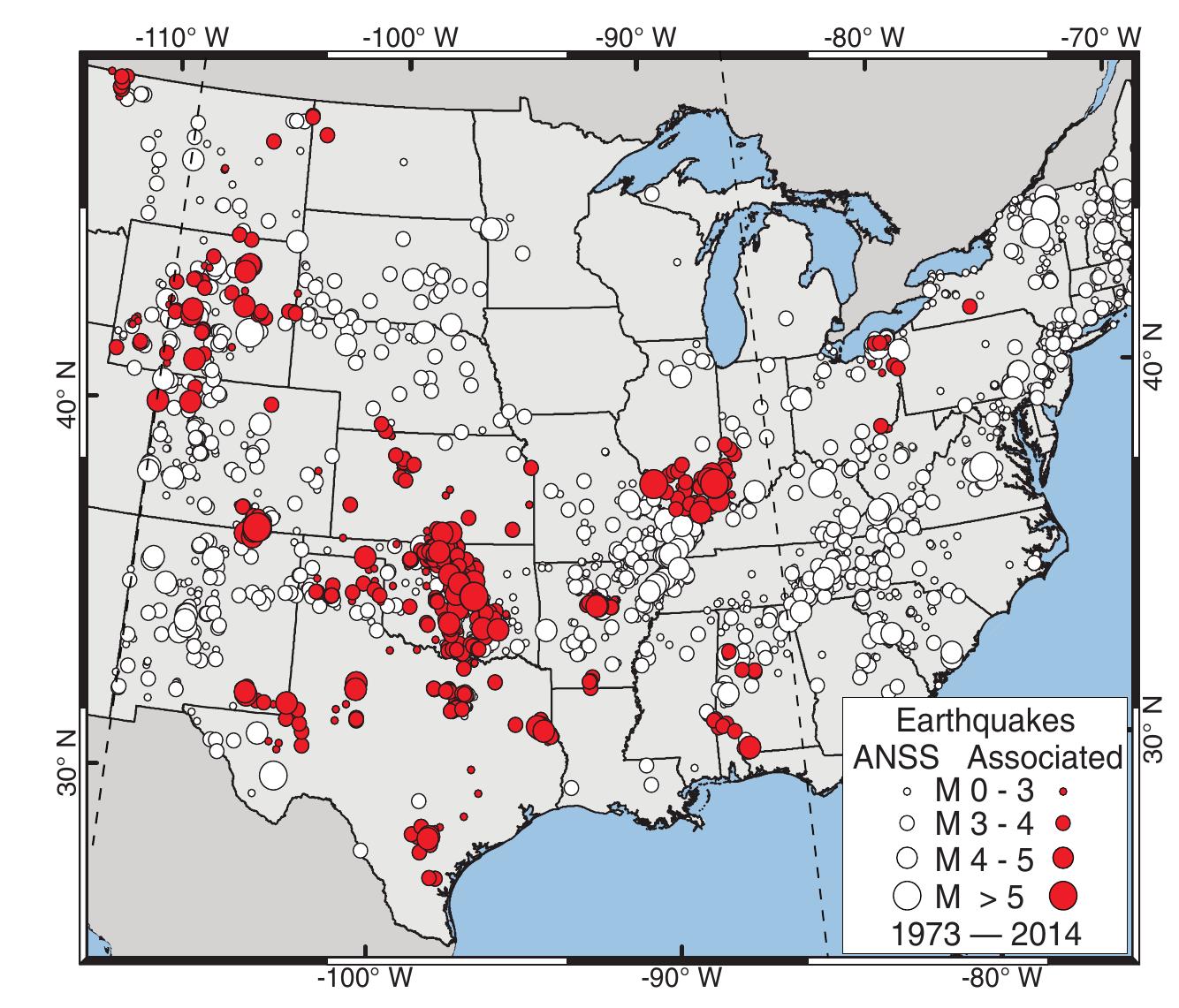 Using a map of sediment thickness across the ceus (37), we