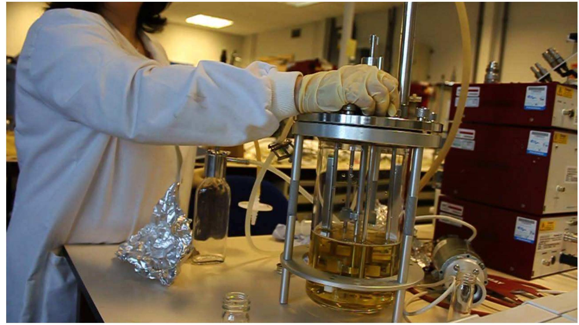 Illustration 18: setting up a fermenter. the fermentation