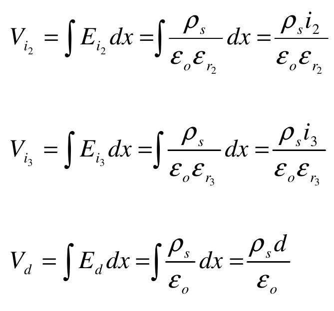 Again by using the potential divider rule the fraction of
