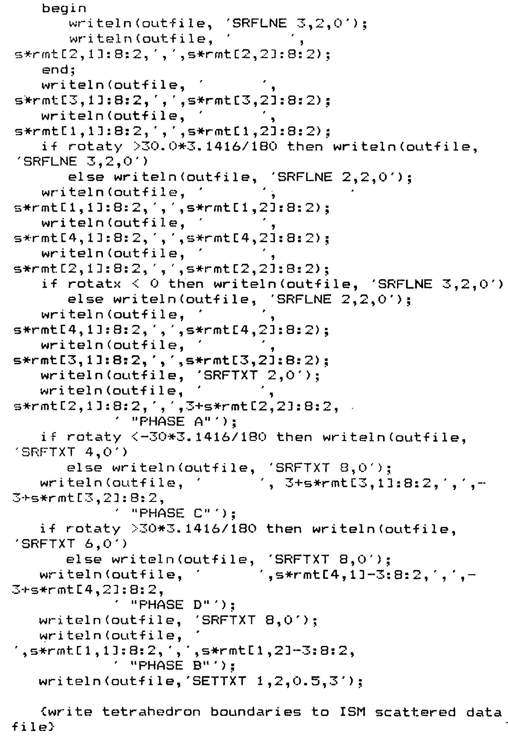 Figure 8 - A simple ternary/quaternary plotting program for Figure 8 - A simple ternary/quaternary plotting program for