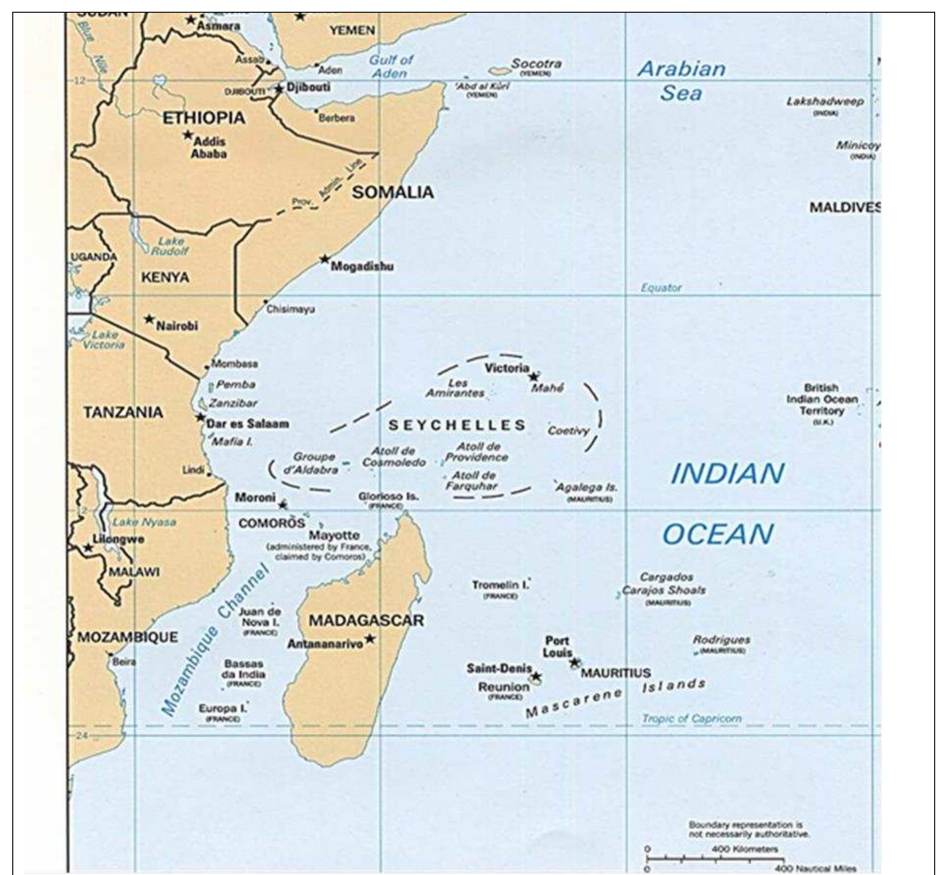 1 the map of wio region countrie source swiofc 2014