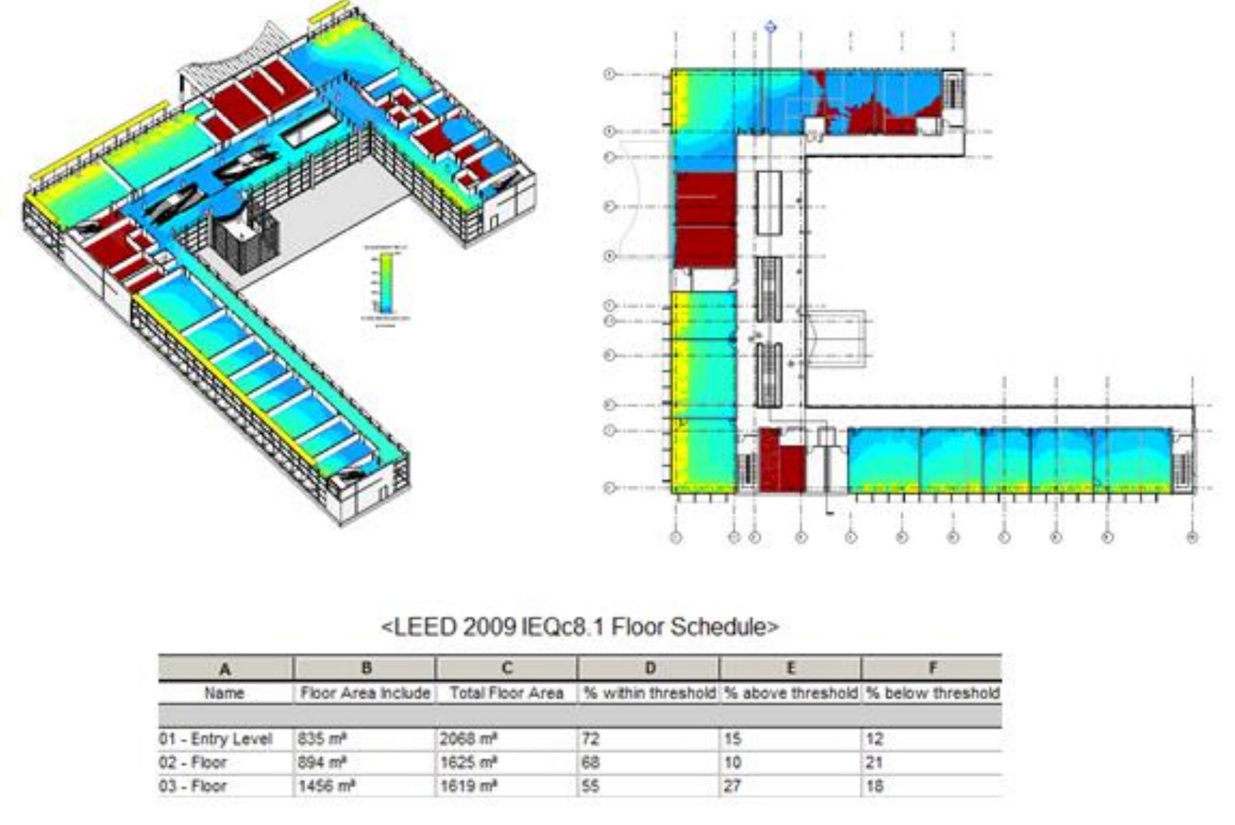 - revit lighting analysis and simulation results (autodesk