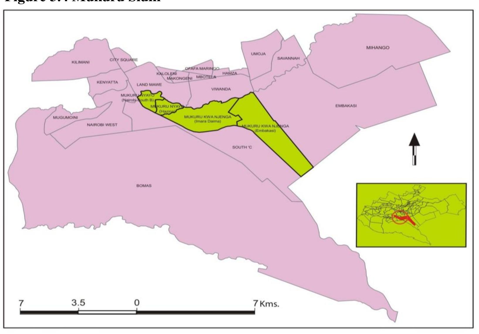 Figure 7 - Crime differentials in metropolitan slum areas:
