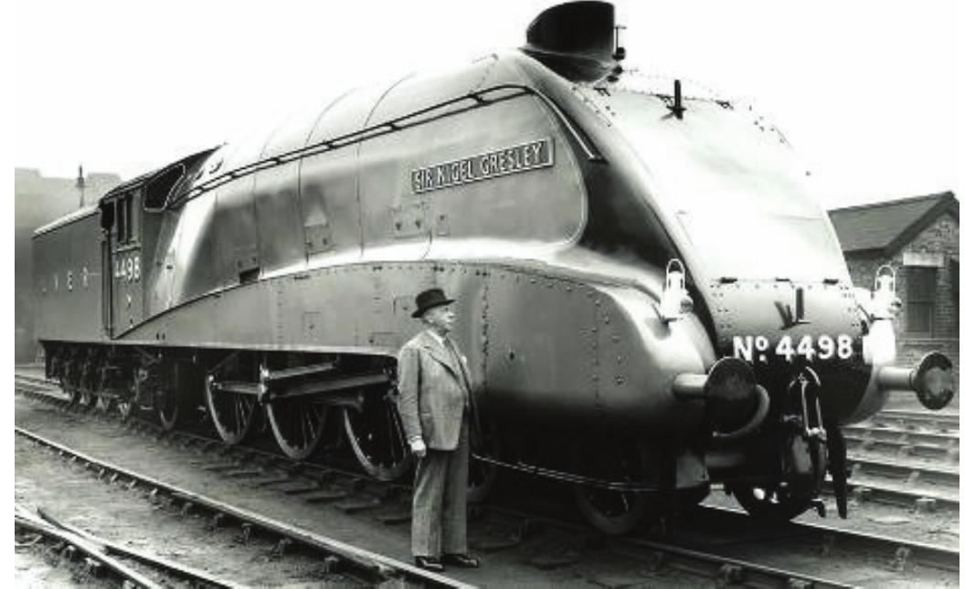 Lner class a4 4498 “sir nigel gresley”, pictured with the