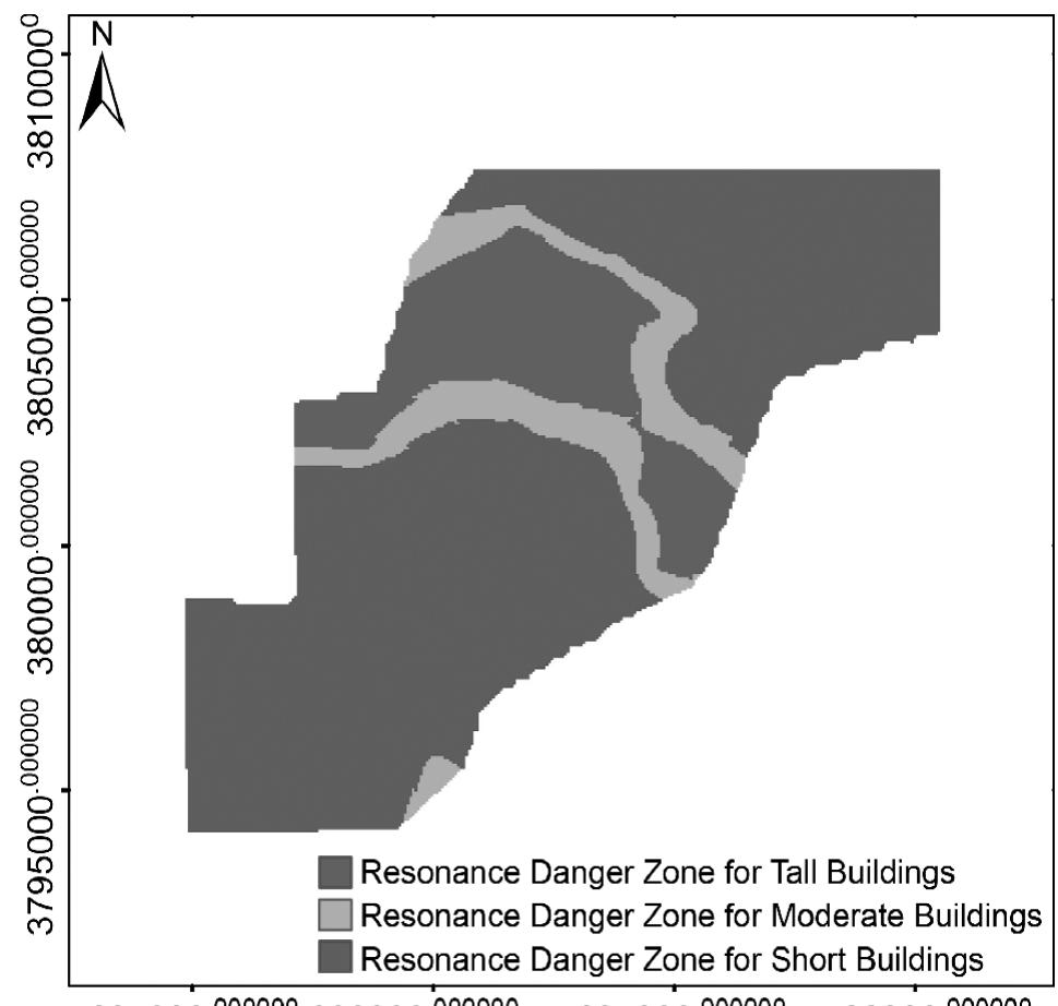The map of seismic geotechnical hazard zones in kermanshah