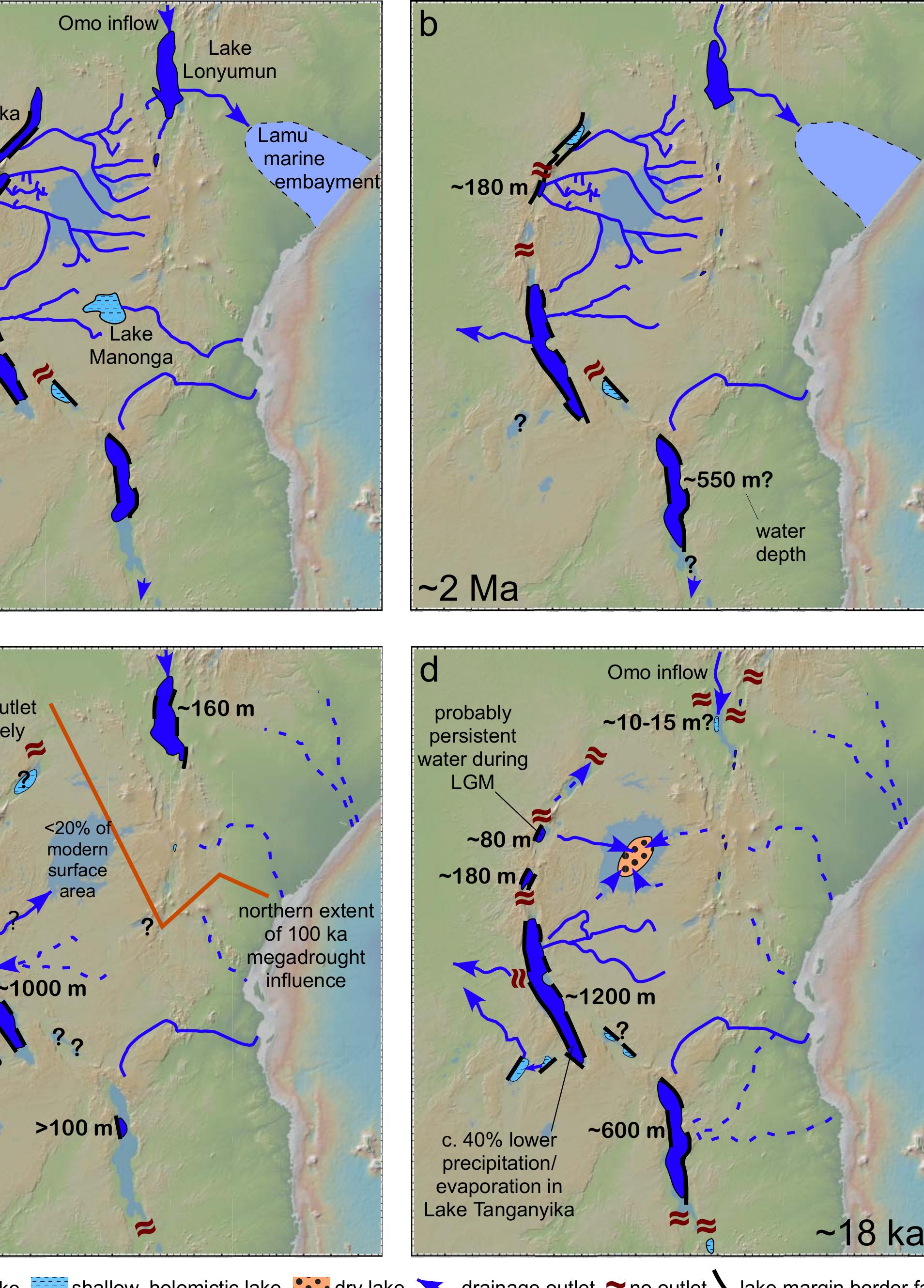 Figure 4 - 1 The East African Rift System : Tectonics