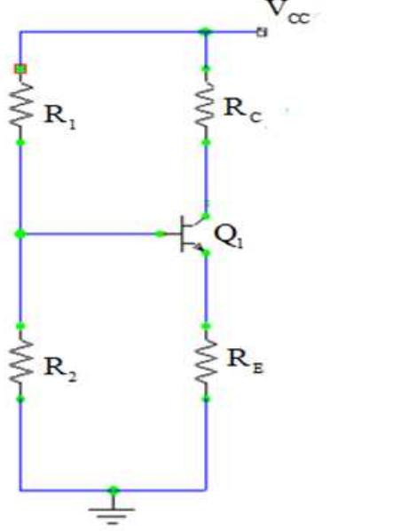Dc equivalent circuit for a single stage ce amplifier the dc