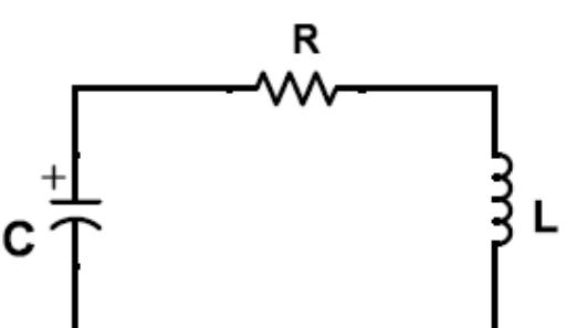 Diagram of supply of injector current from charged