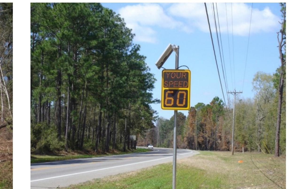 Figure 3 - Dynamic Speed Feedback Signs