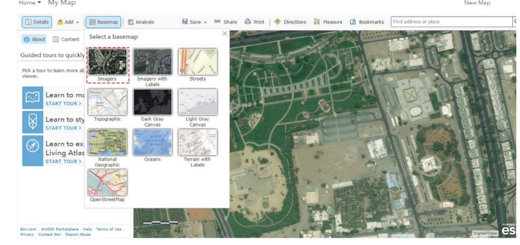 12: creating basemap map shown in figure 3.14. these steps