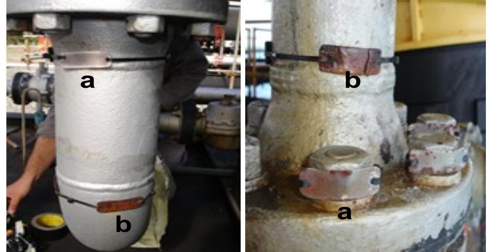 Figure 5 - Corrosion protection of flanges and valves