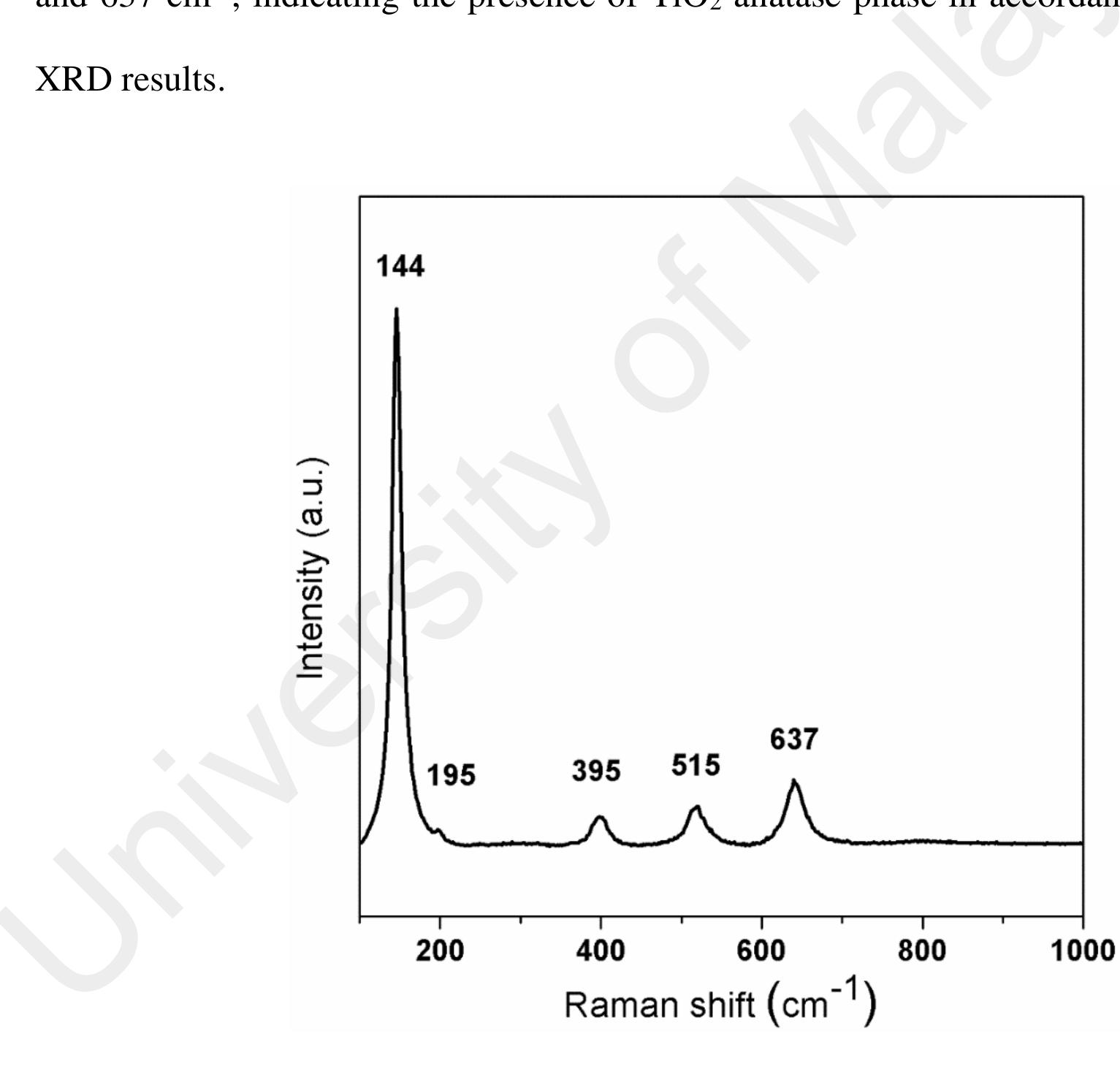 4: raman spectra of synthesised undoped tio2 research, the