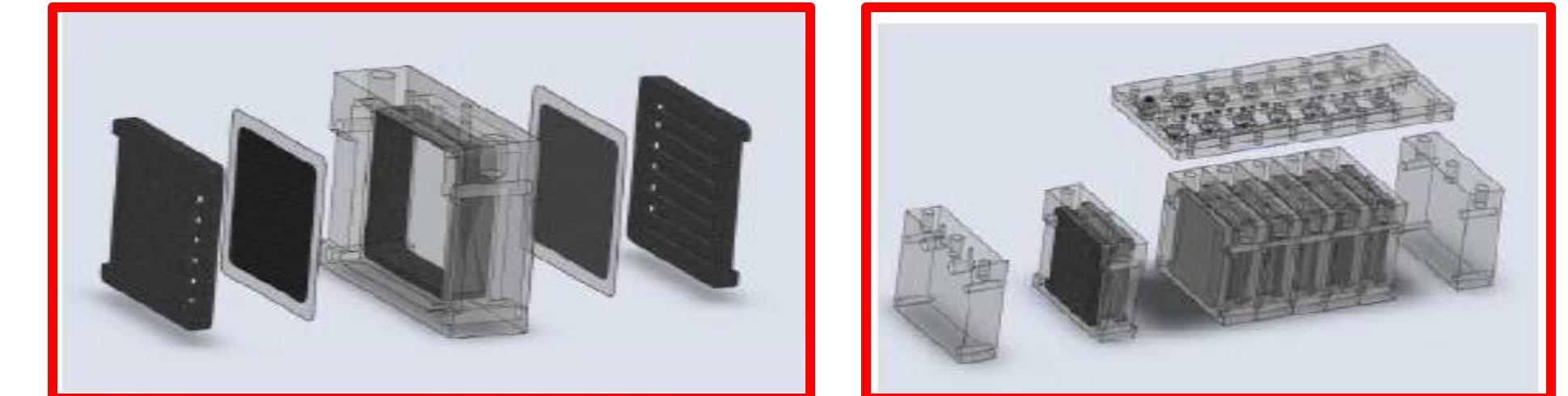 (13)six cell bio battery fig.(12) single cell bio battery
