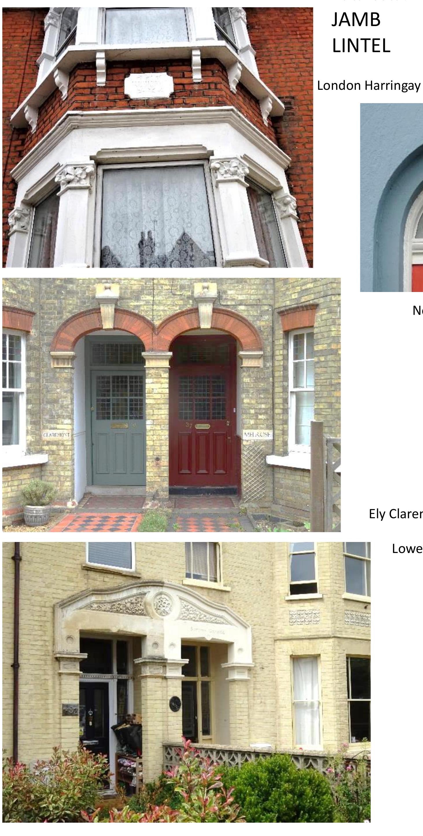 Figure 21 - NAMES AFFIXED Victorian and Edwardian House