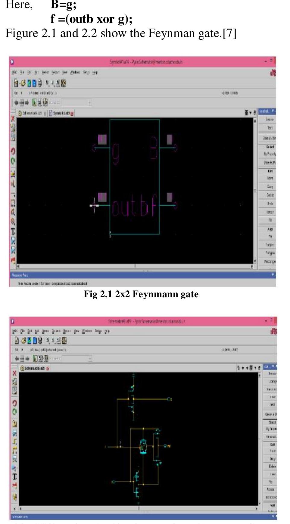 Figure 2 Full Addersubtractor Circuit Using Reversible