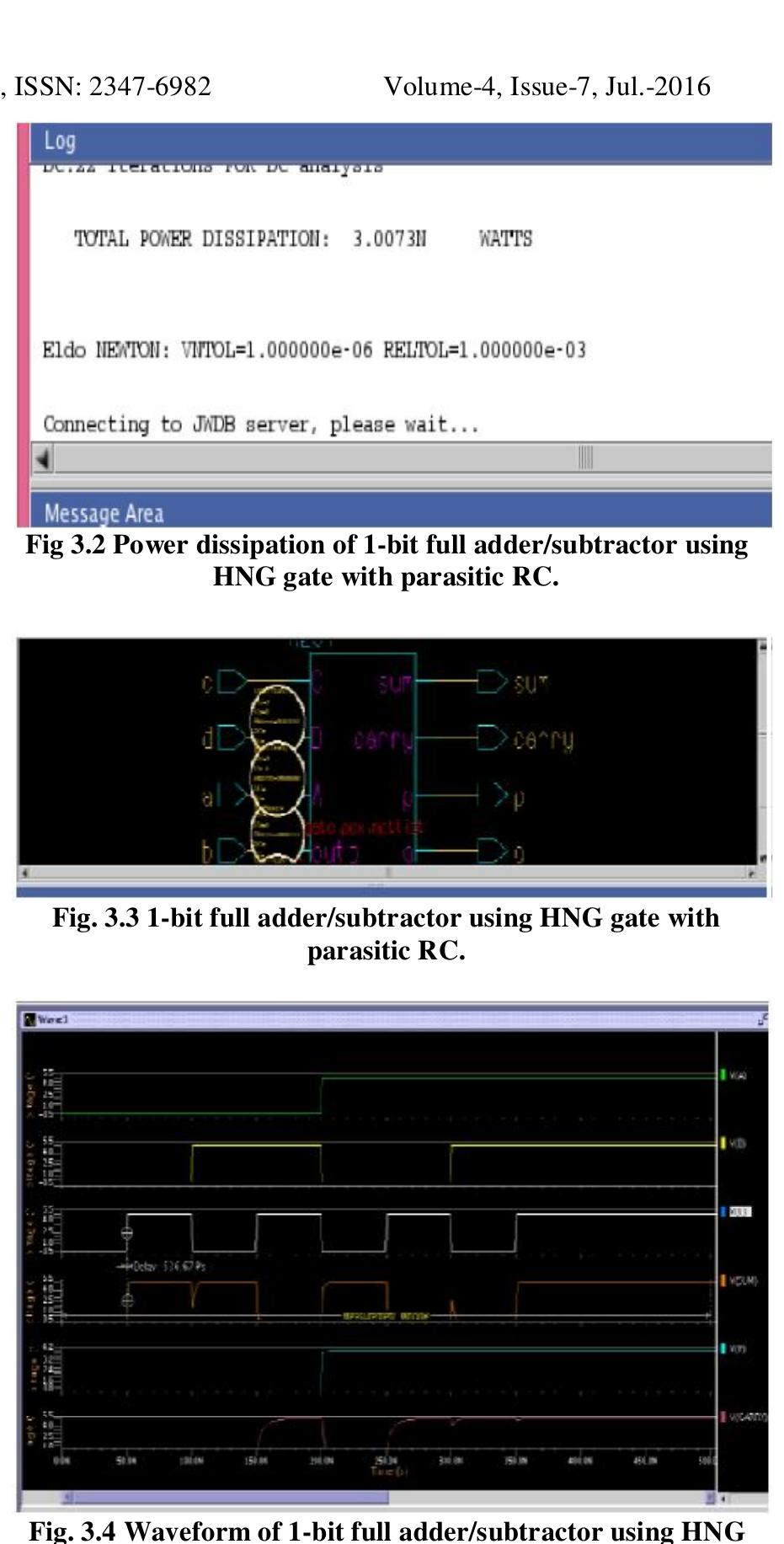 Figure 13 - Full Adder/Subtractor Circuit Using Reversible