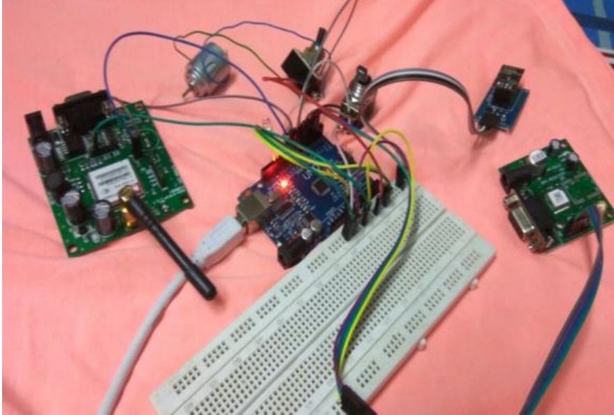 Circuit Connecting Arduino And Other Components Location Of