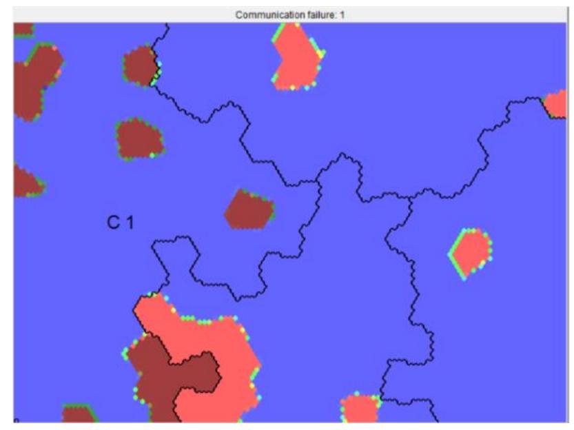 Communication failure map figure 11. missing information map