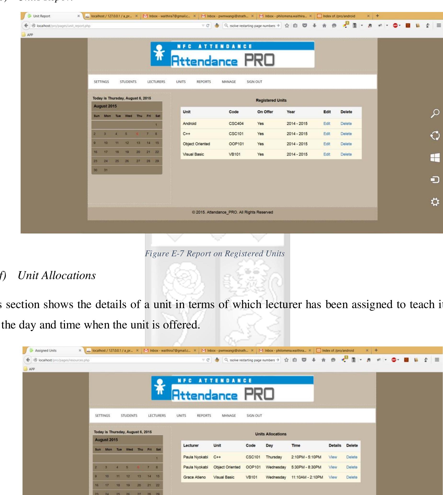Figure 63 Class Attendance Monitoring System Using Nfc