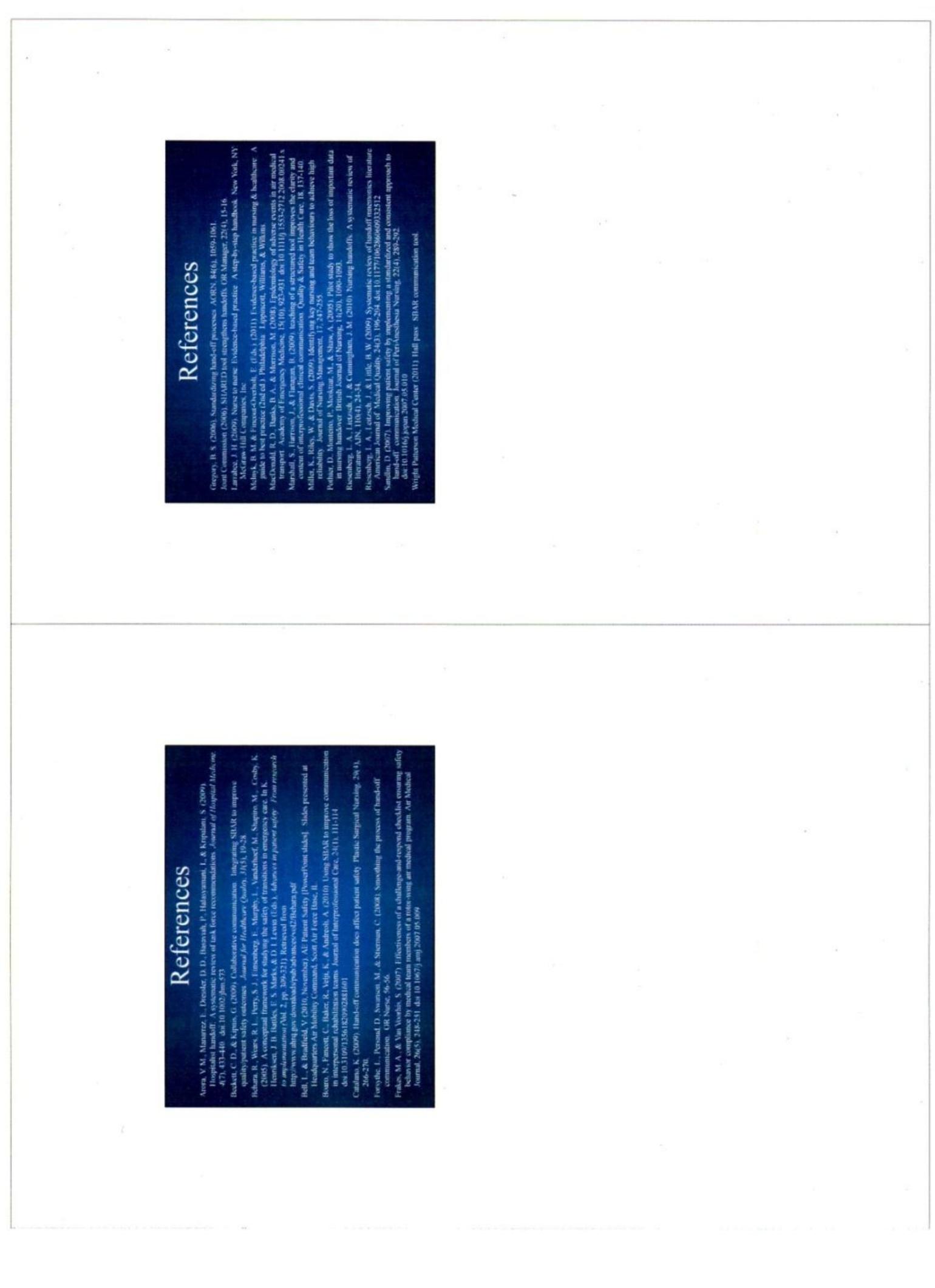 Figure 33 - Implementation of the SBAR Checklist to Improve