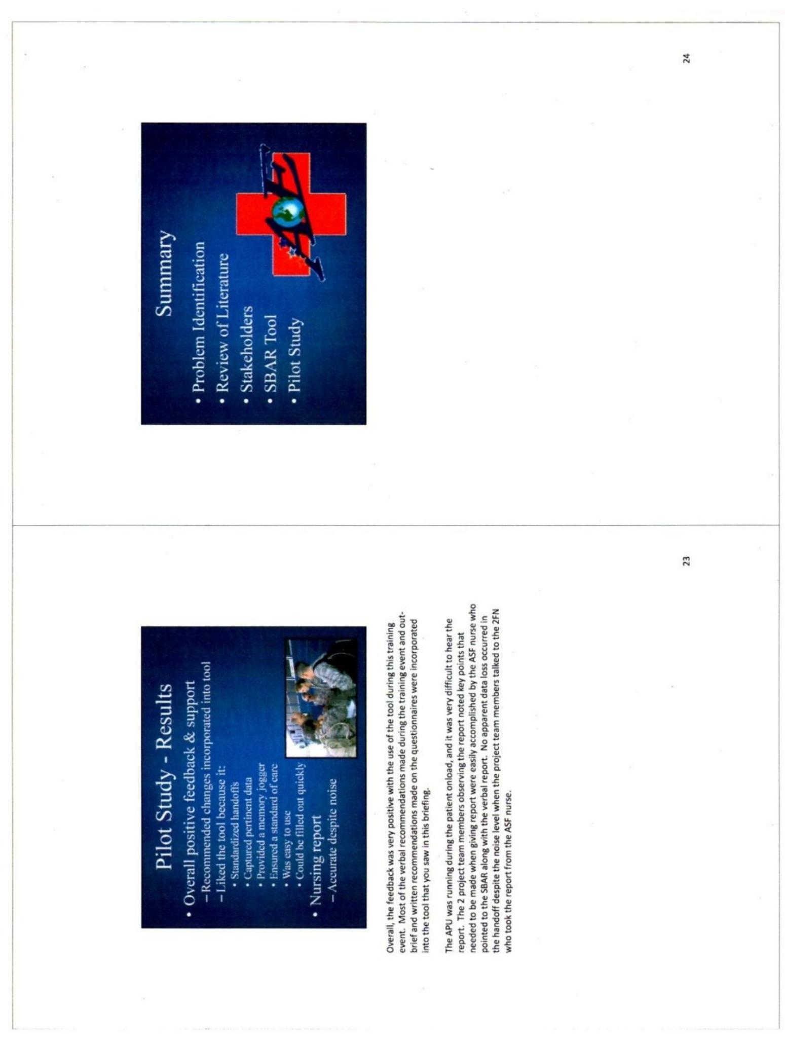 Figure 48 - Implementation of the SBAR Checklist to Improve