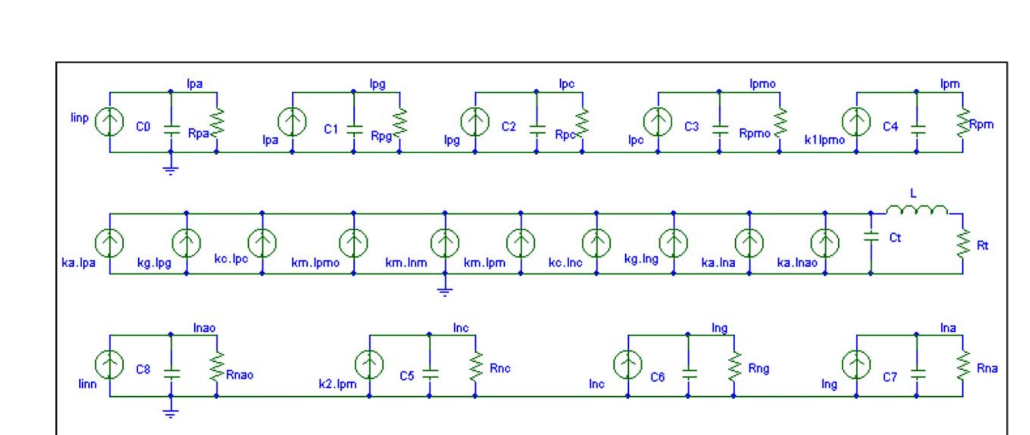 The frequency response of an sagcm-apd is equal to