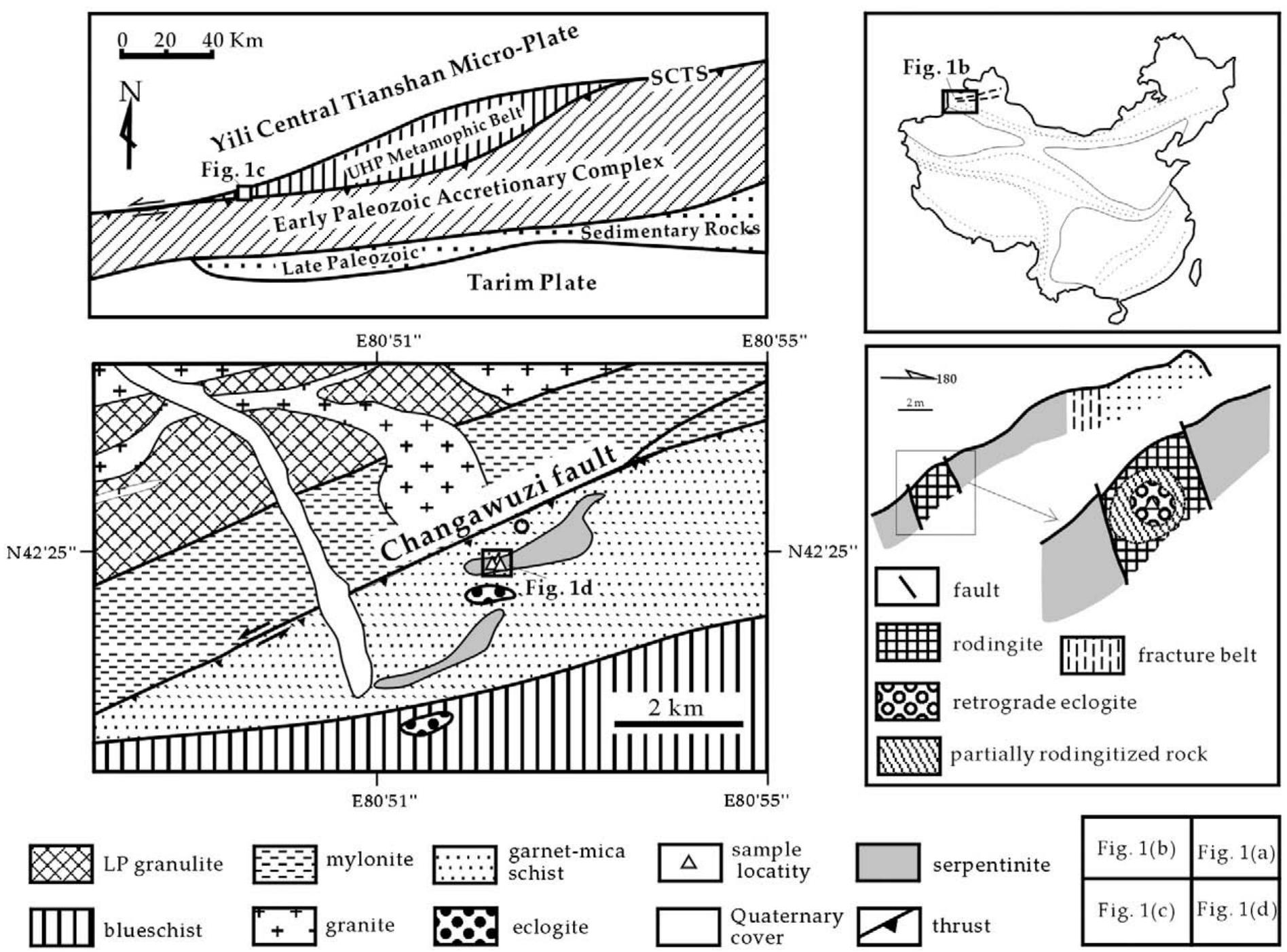 (a) schematic map of china showing the location of the