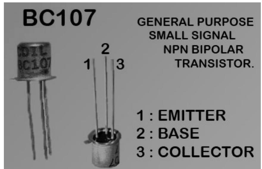 3: schematic diagram of used npn transistor the first letter