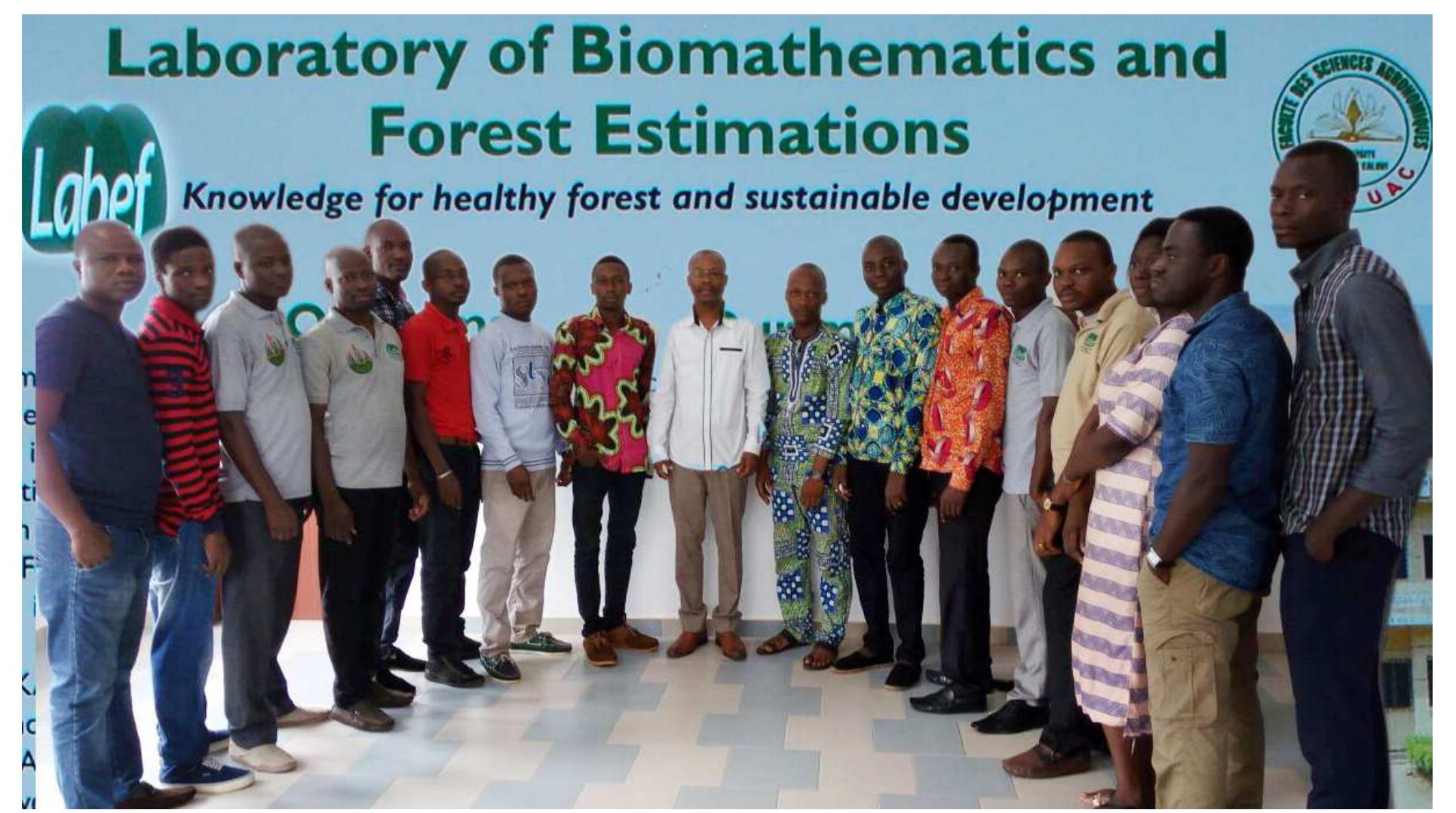 Group photo of some members of labef