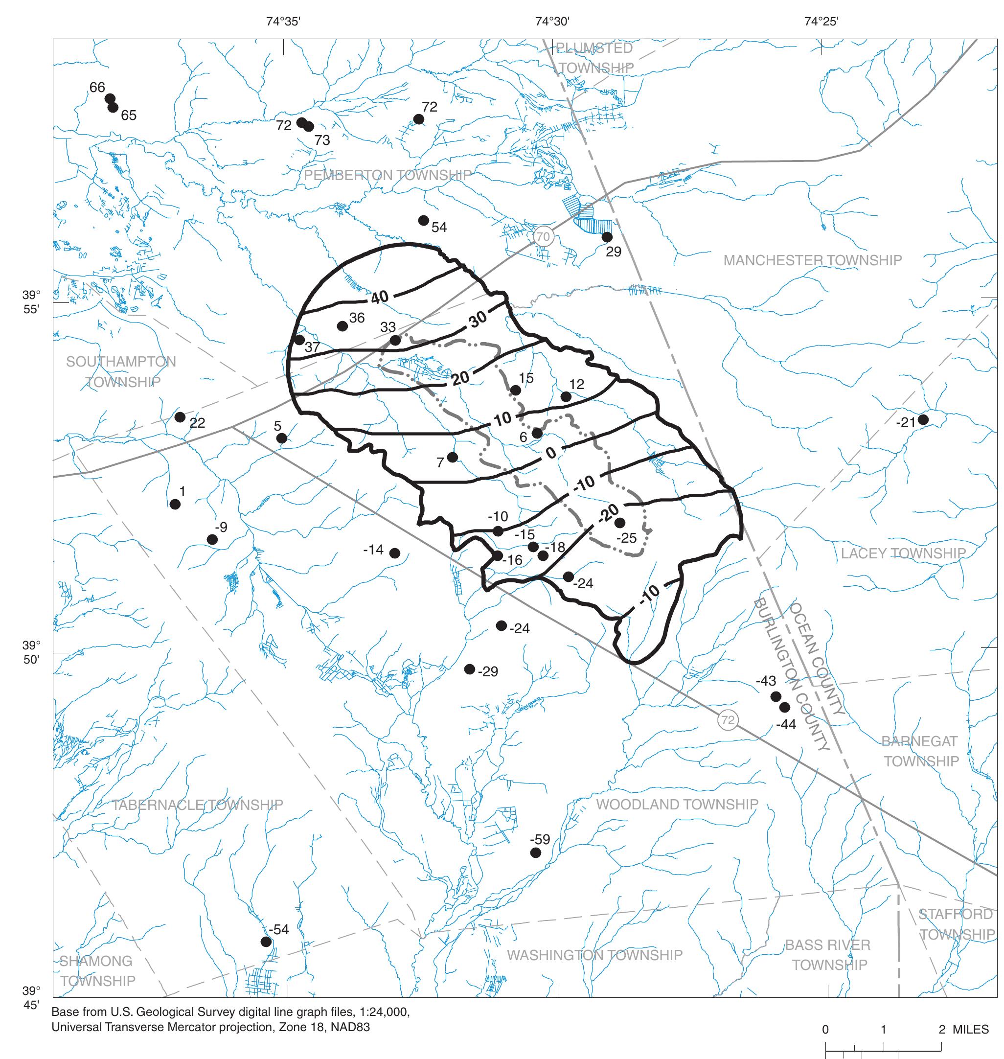 Figure 59 - Hydrogeologic Framework in Three Drainage Basins
