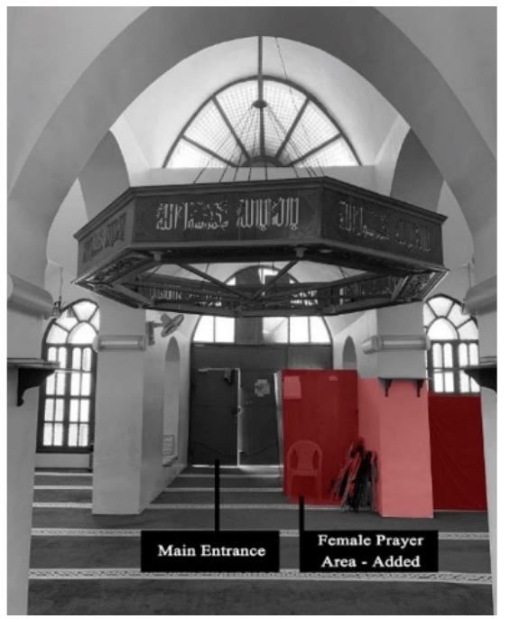 Figure 8 - Lighting Design in Two Mosque Typologies in the