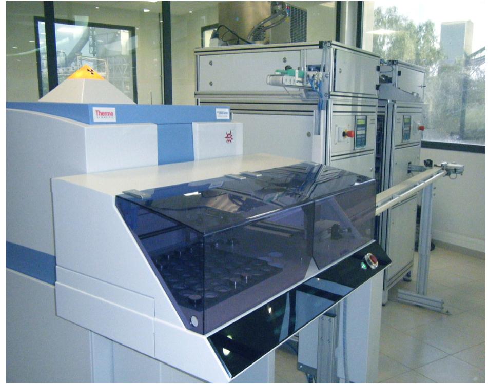 Arl 9900 total cement analyzer fully automated with