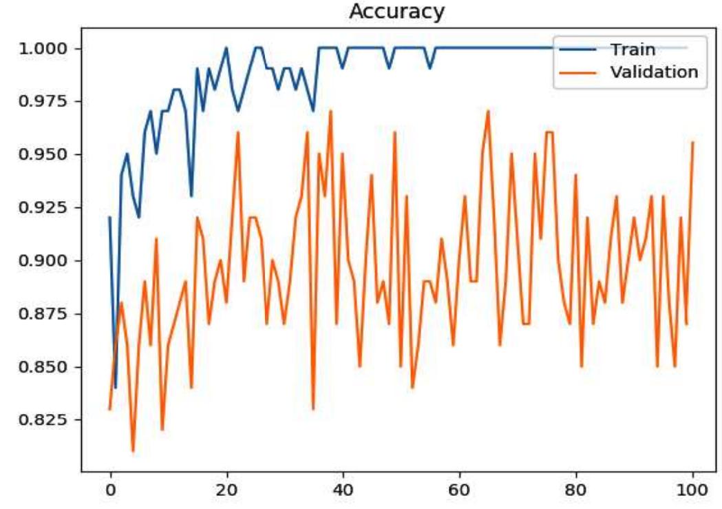 Accuracy graph on caltech101 dataset[28].