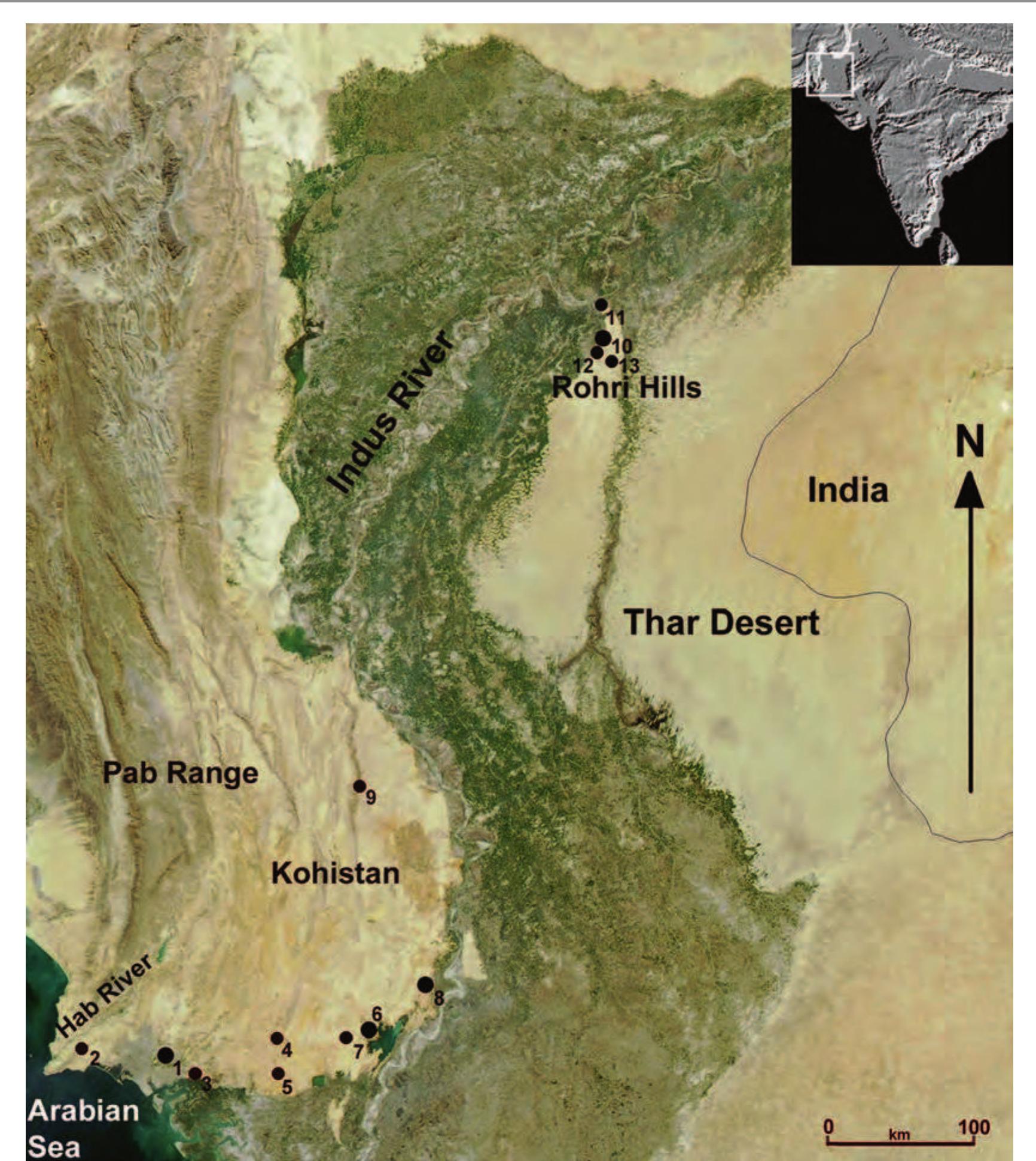 7 distribution map of the late (upper) palaeolithic sites