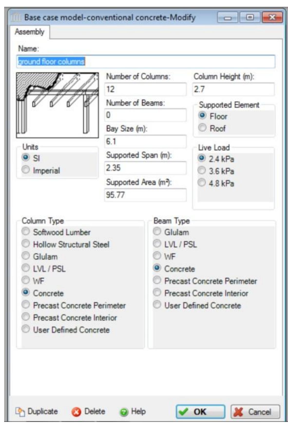 Figure 25 - Lifecycle Assessment LCA comparison for