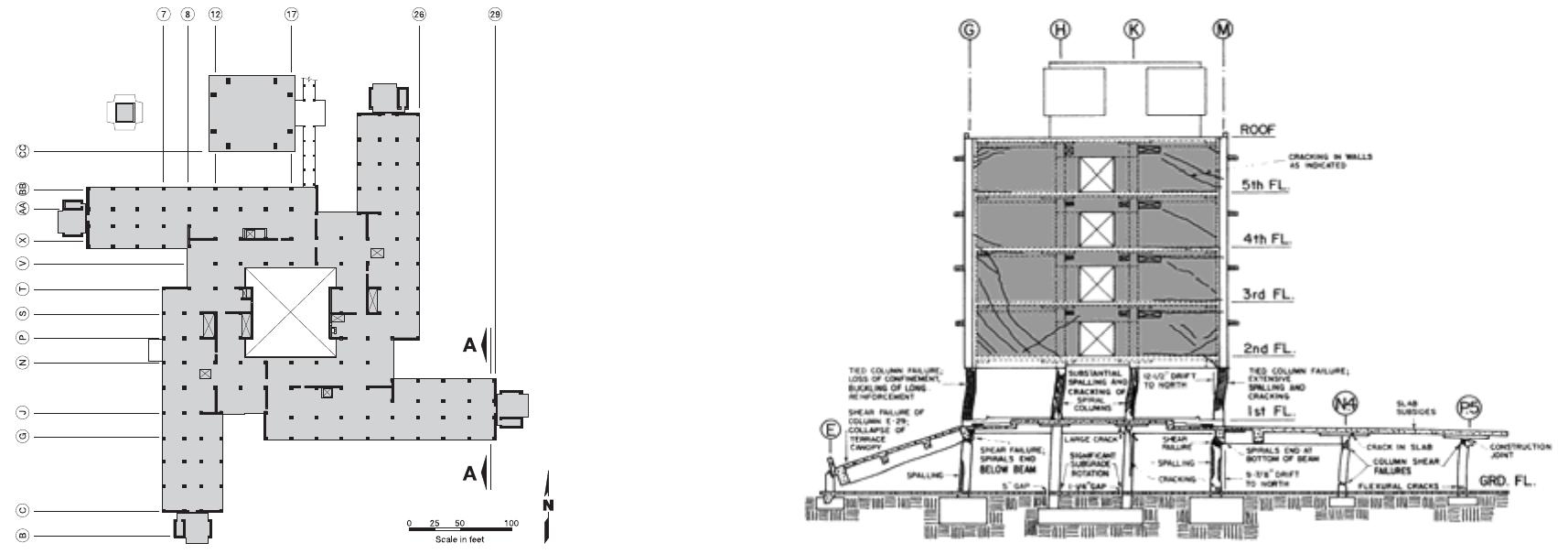 2. first floor layout of the main buildings of the olive