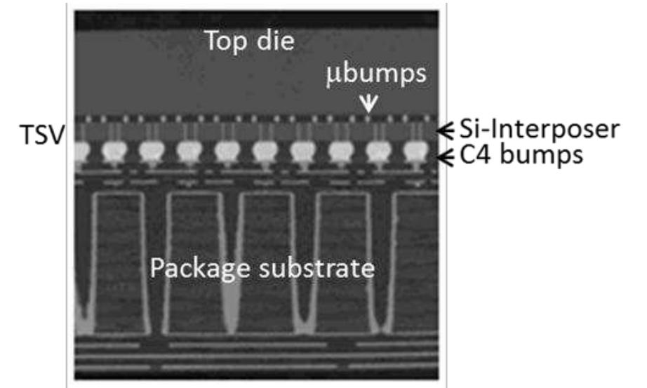 Cross-sectional image of cowos™ system. in our cowos™