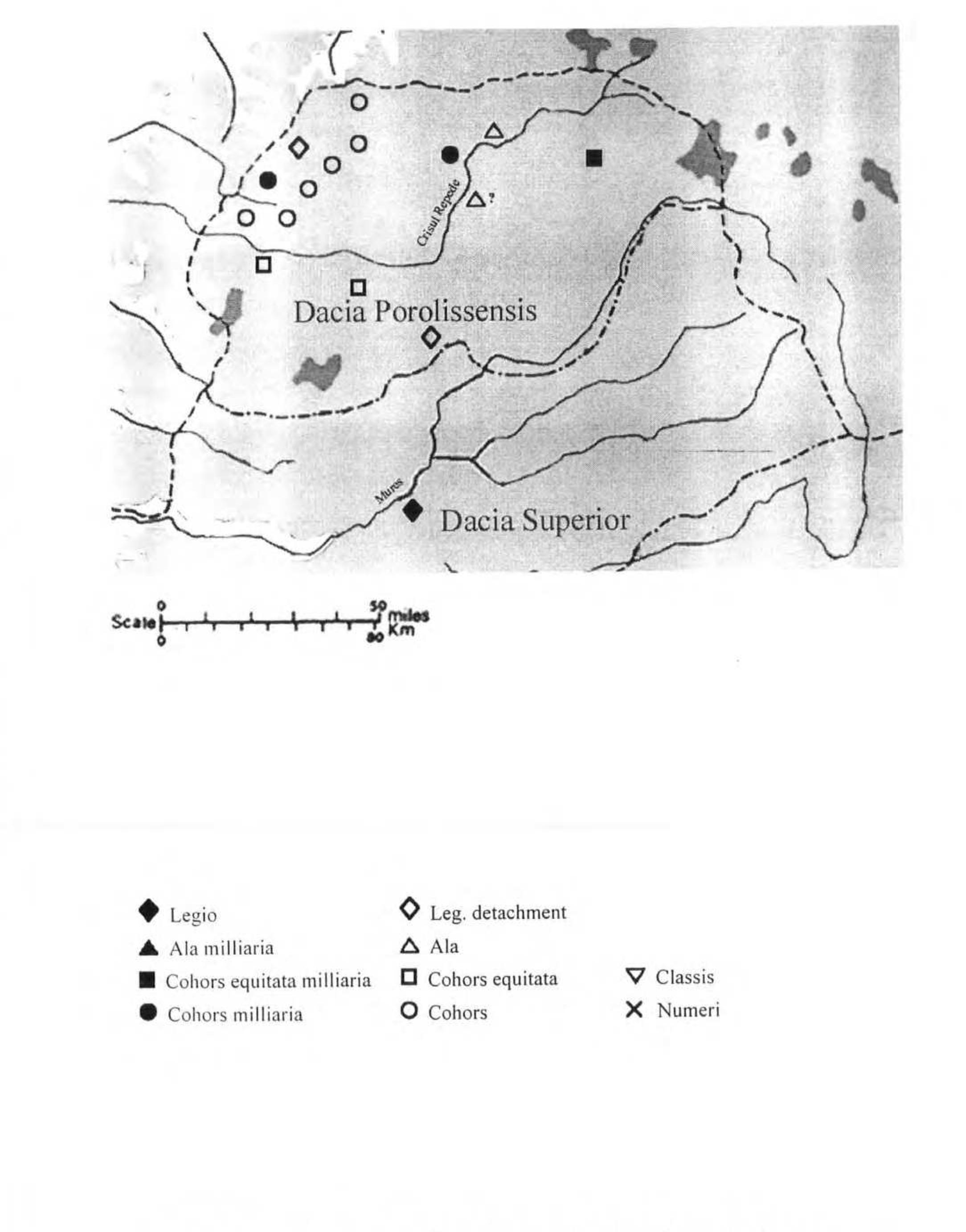 Figure 35 - The evolution of Roman frontier defence systems