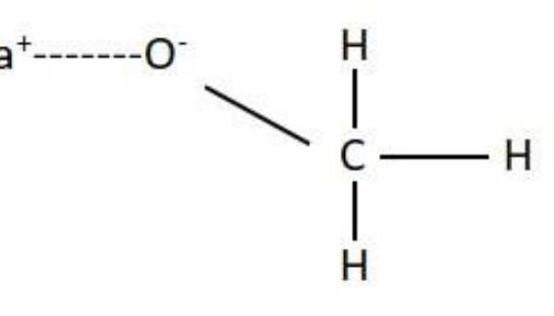 Molecular structure of sodium methoxide sodium methoxide is