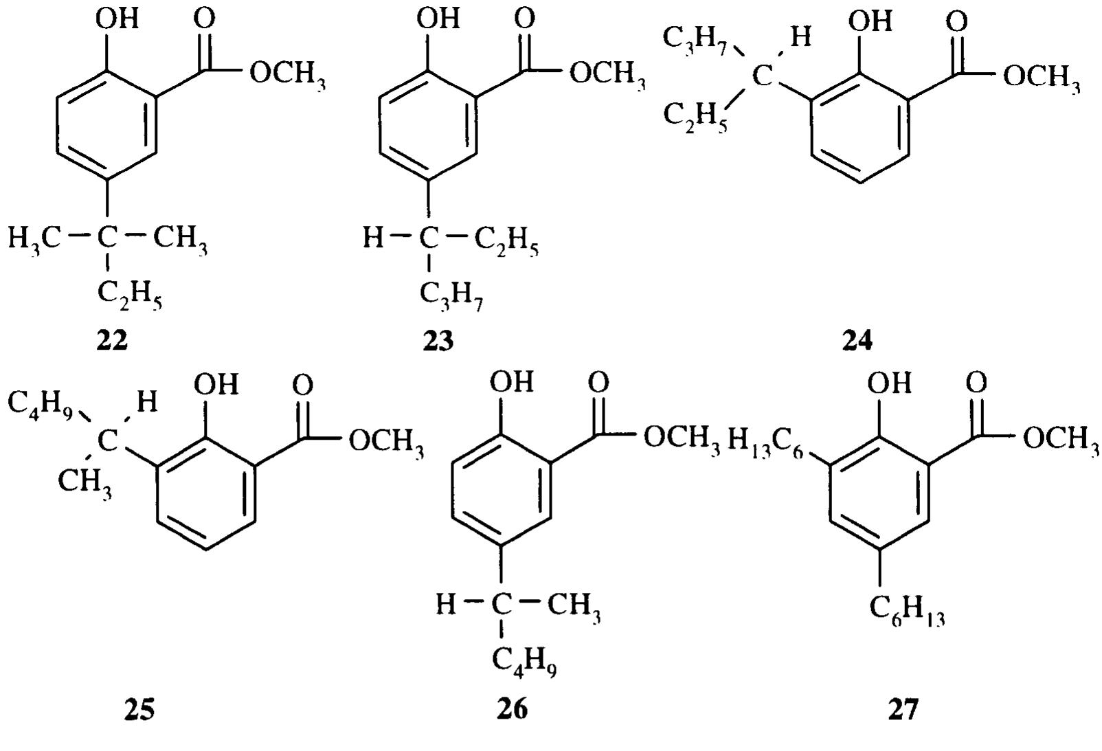 6 shows how the various hexyl isomers were identified from
