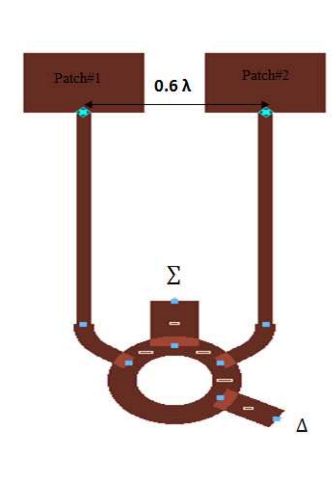 -2: ads layout design of a - )' pattern, circuit 1 (theta