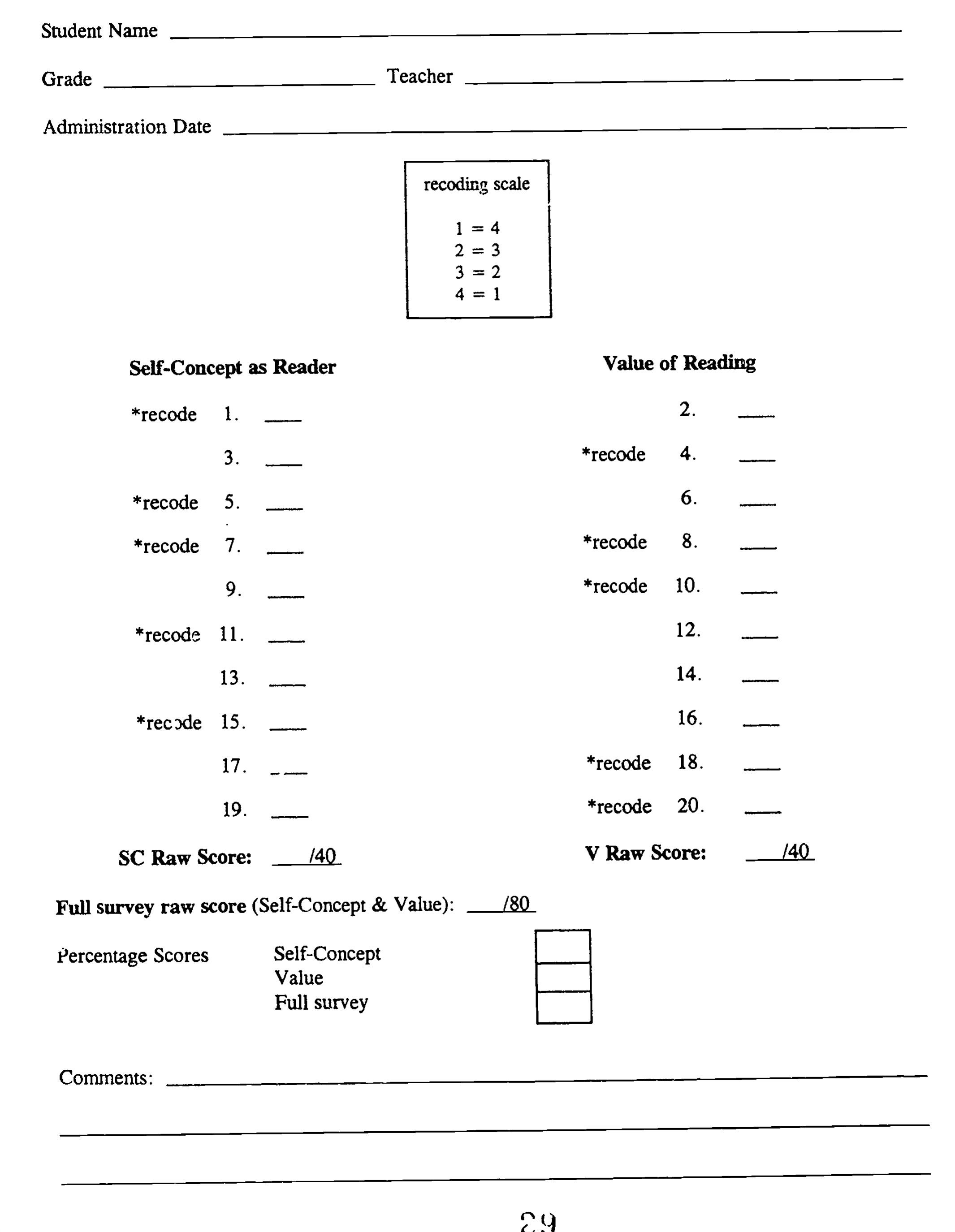 (PDF) Assessing Motivation to Read