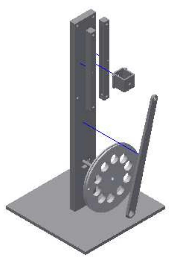 10: exploded view of transmission system.