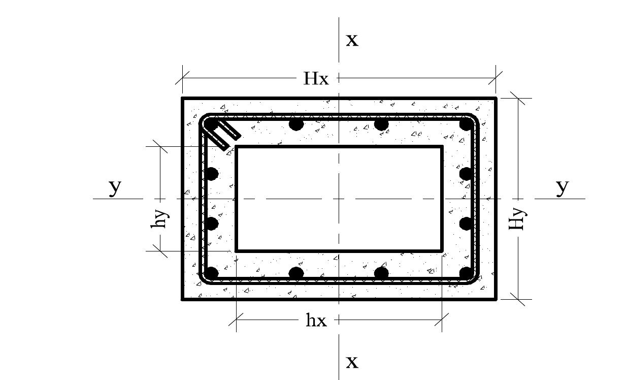 (2) typical cross section and dimension.