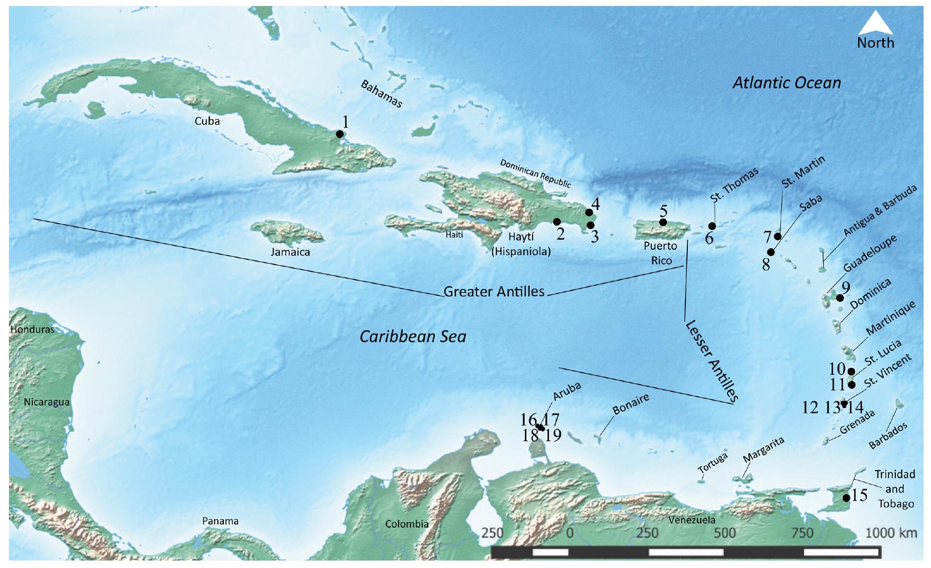 Figure 1 - from 2023- Caribbean Deep-time Culinary Worlds
