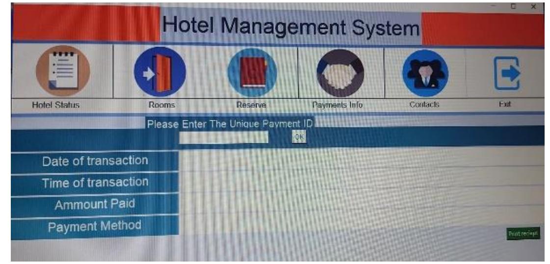 Figure 4 - Hotel Management System Using Python Tkinter GUI Figure 4 - Hotel Management System Using Python Tkinter GUI