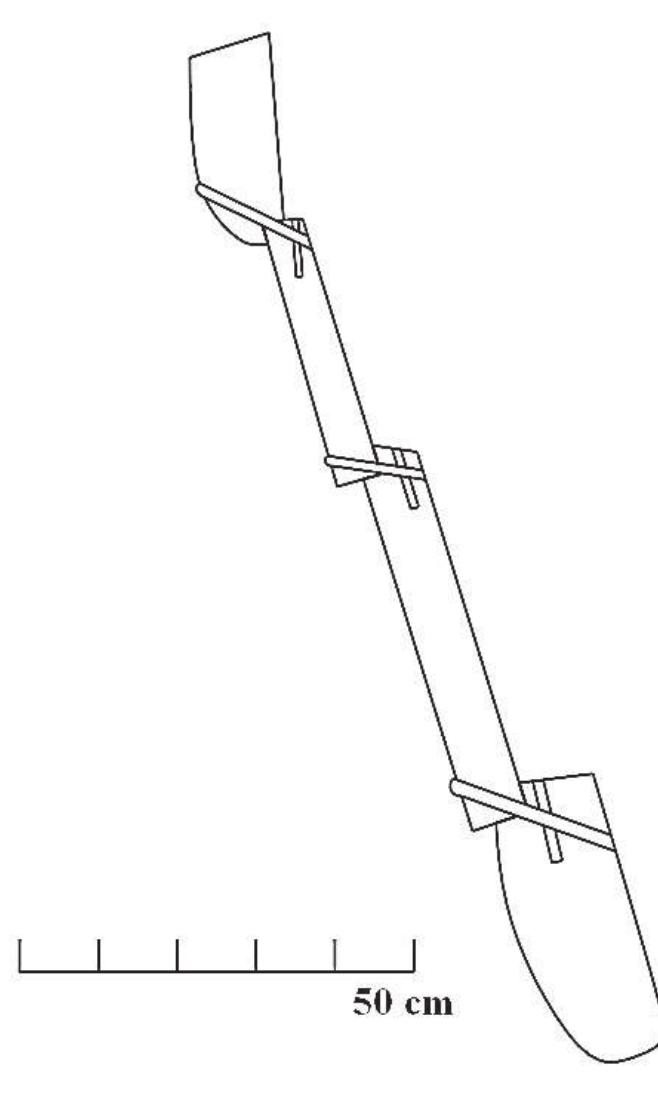 11 a cross-section diagram of the taean ship’s plank