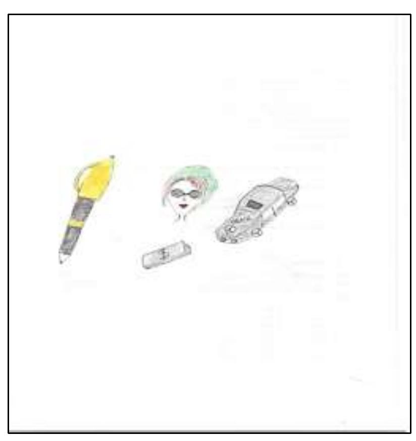 Symbols to convey messages. the illustrator of figure 8