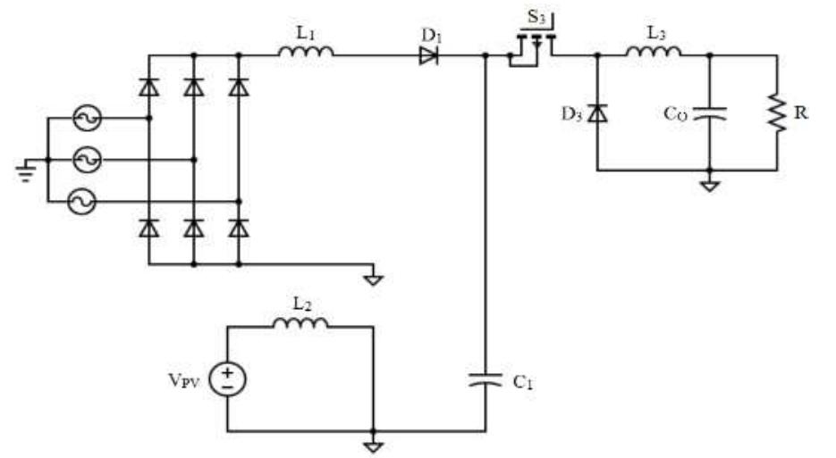 Figure 3 - from Multiple Input DC DC Converter for Hybrid PV