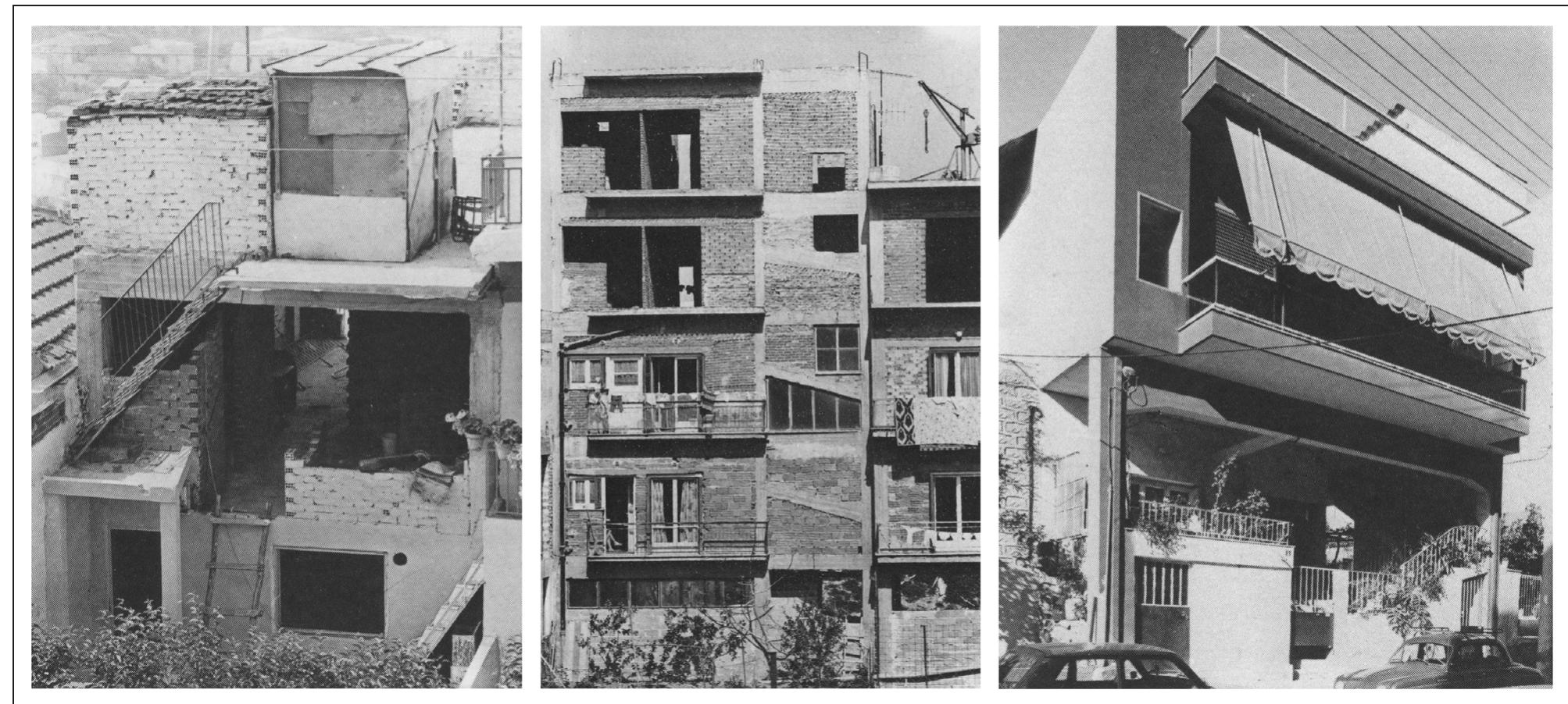 Examples of typical panosikoma construction in the periphery
